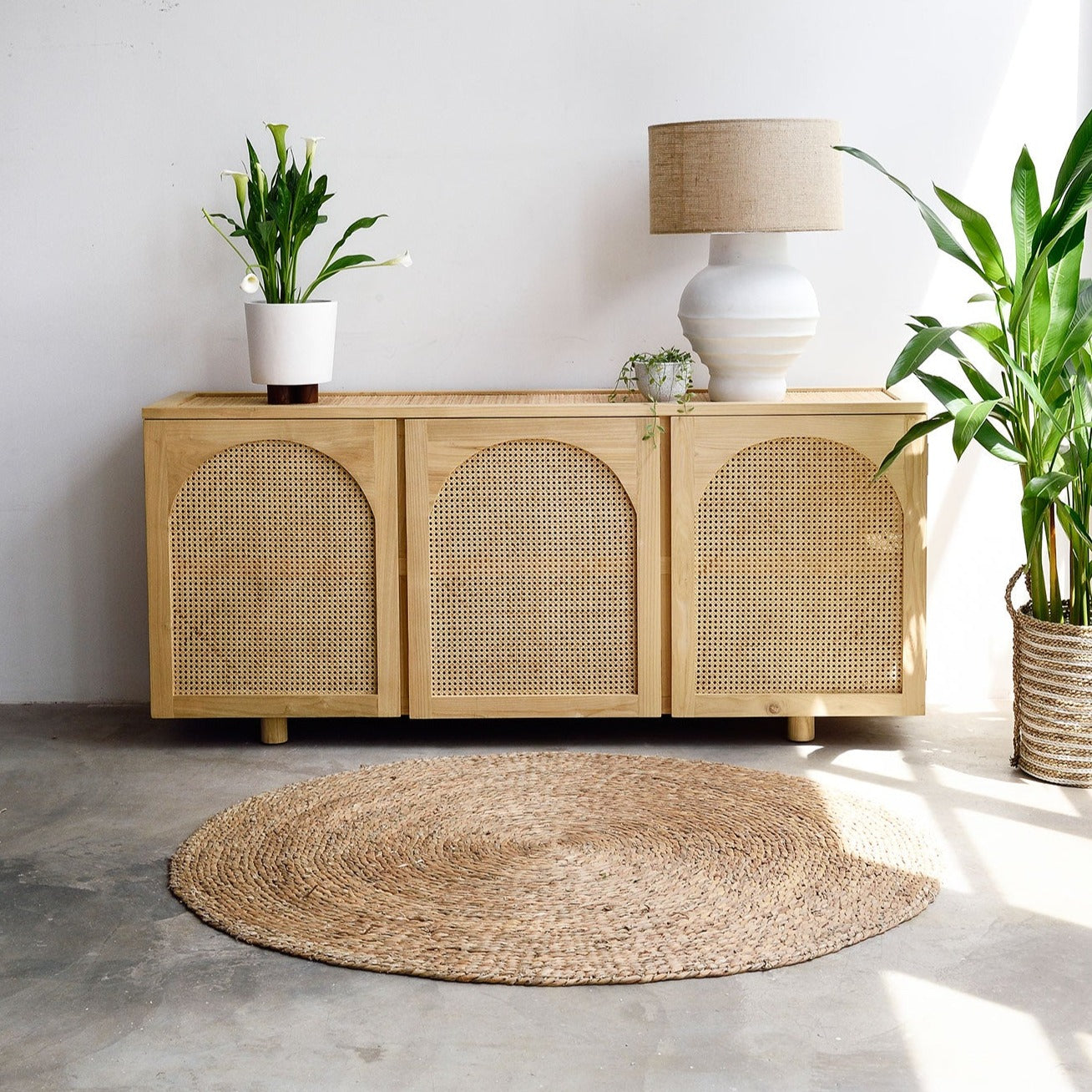 3 Door Arch Cabinet – Island Living