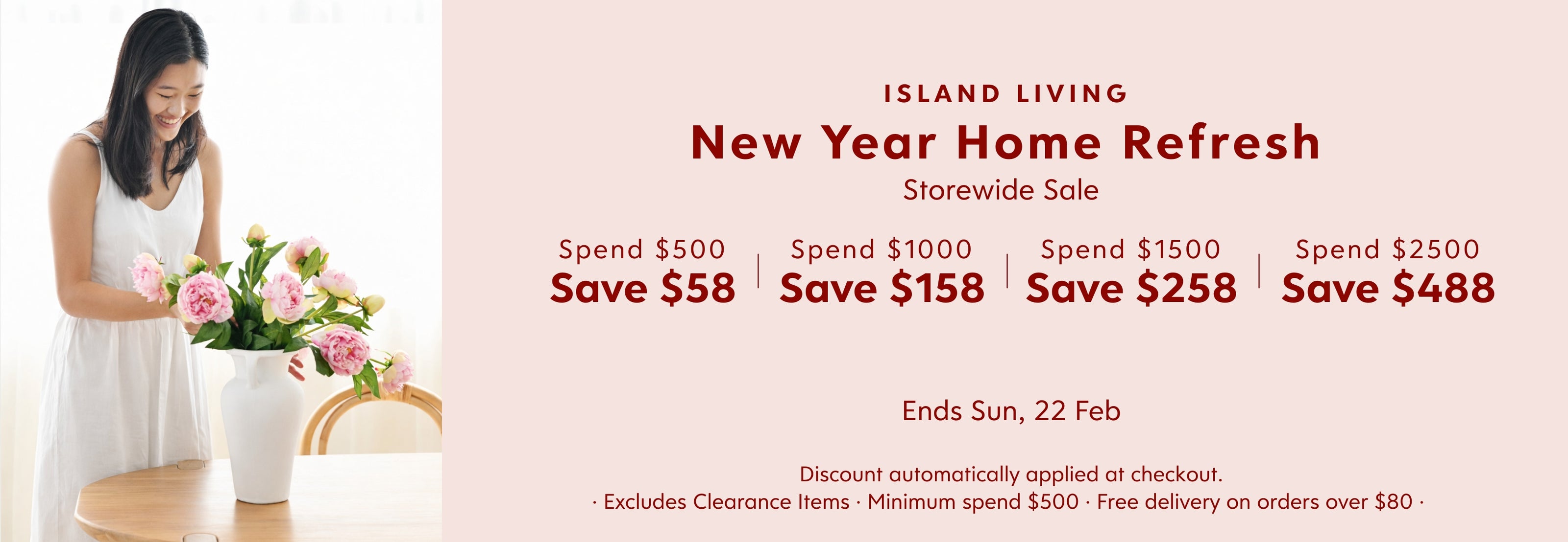 Home Refresh Sale – Island Living