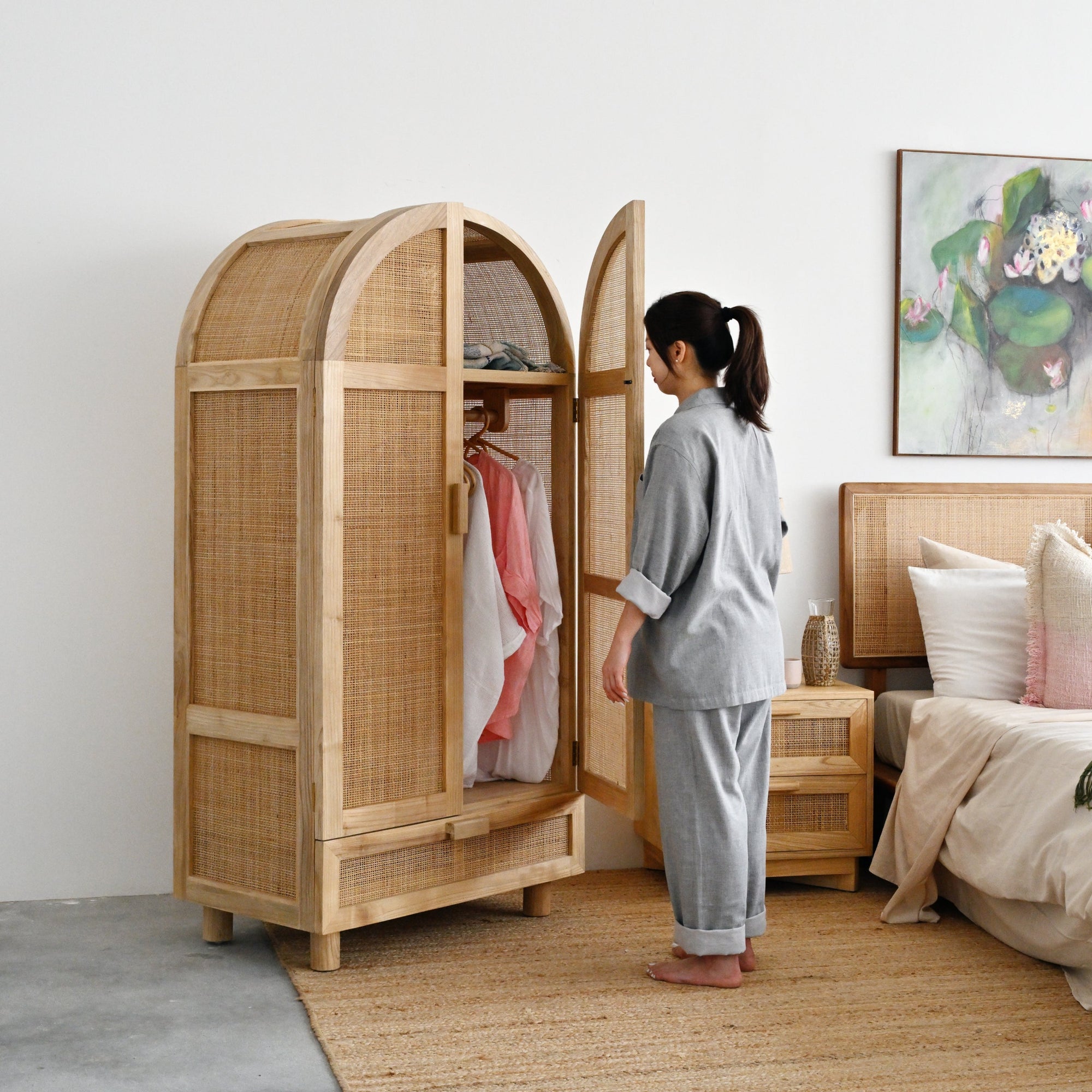 Sunshine Arched Wardrobe – Island Living
