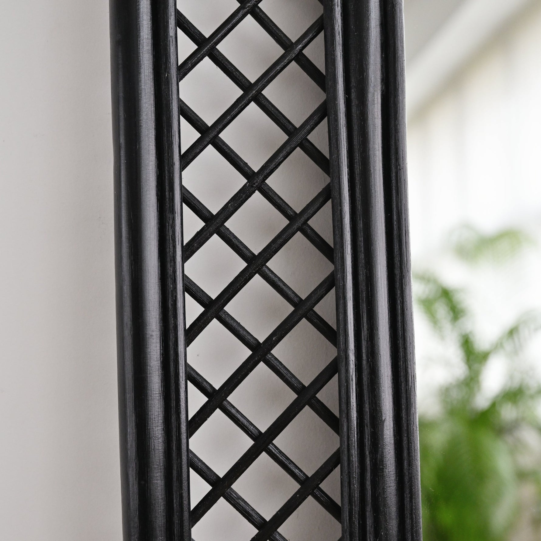 Bahama Rattan Standing Mirror | Perfect for Modern & Tropical Interiors ...