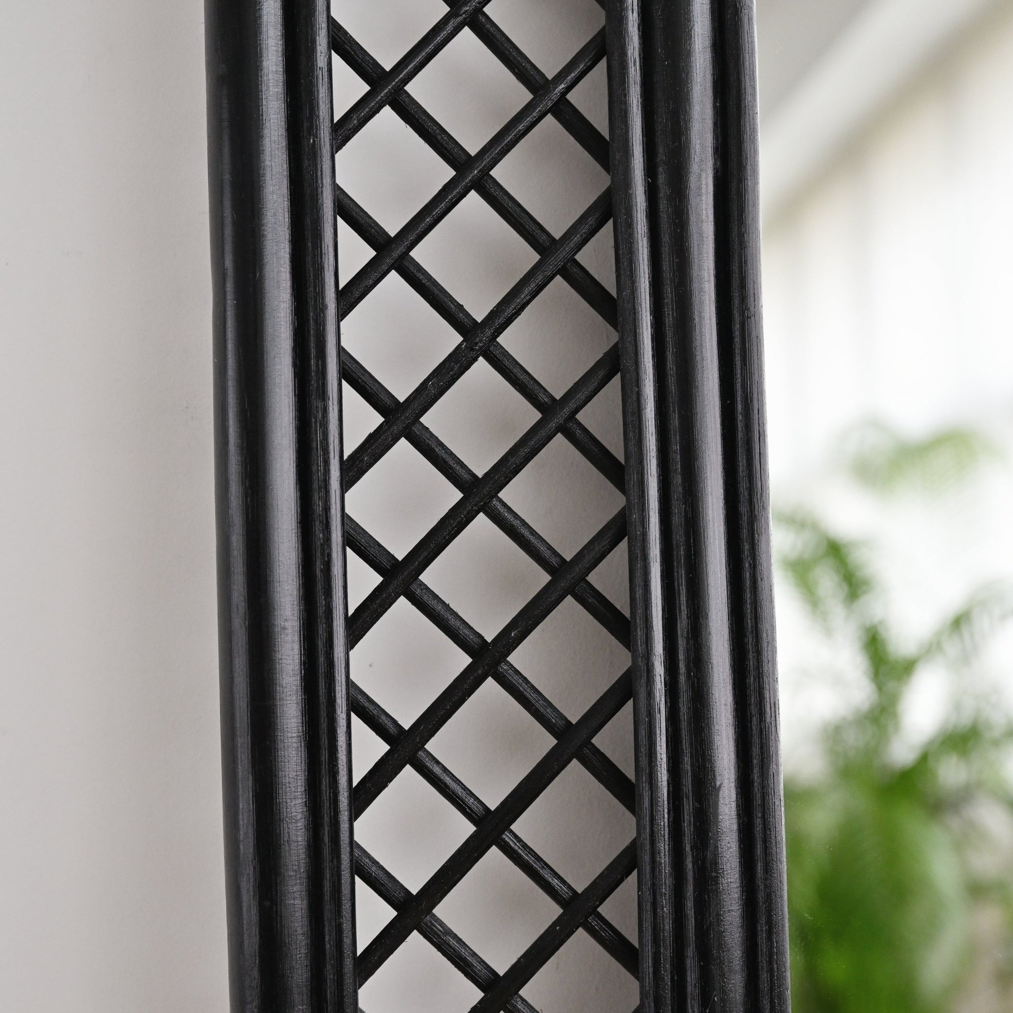 Bahama Rattan Standing Mirror | Perfect for Modern & Tropical Interiors ...