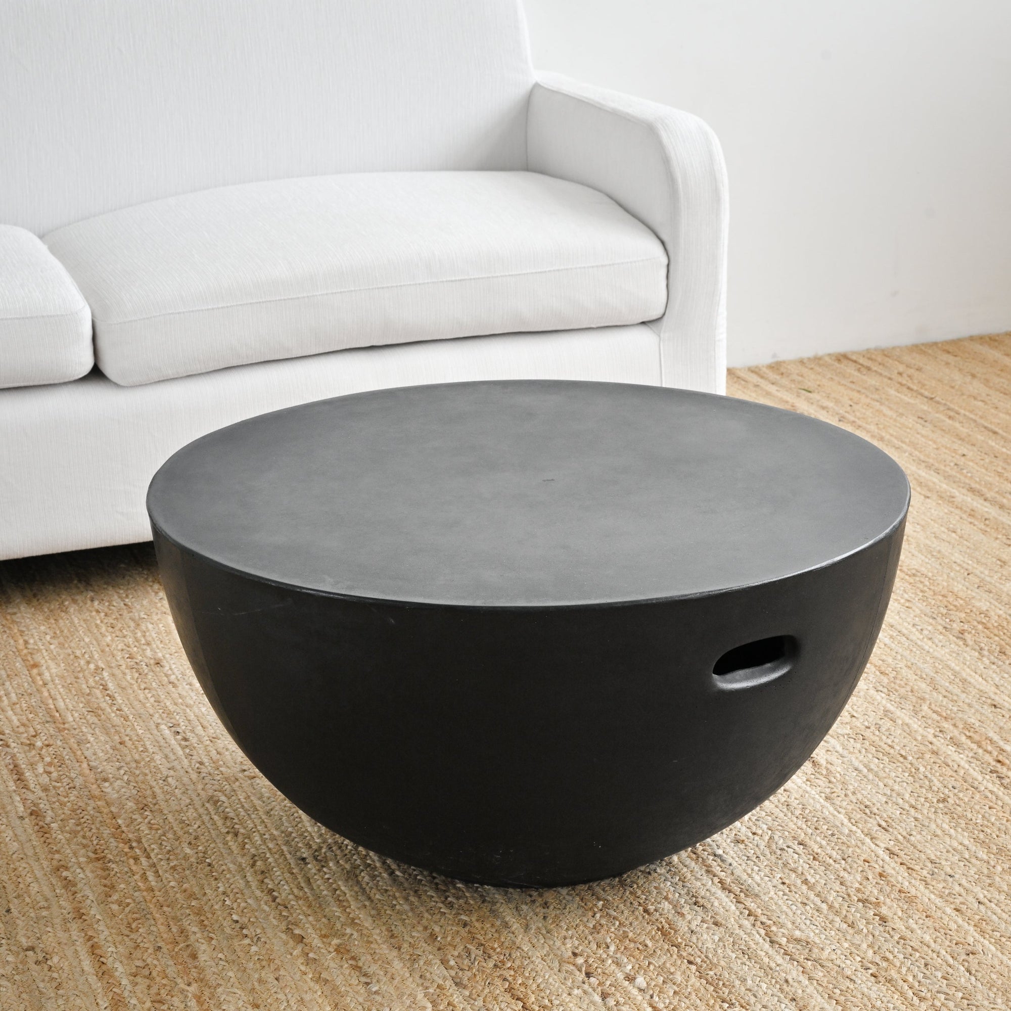 Hemisphere Concrete Coffee Table – Island Living