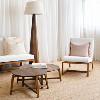 Lego Solid Wood Arm Chair | Island Living