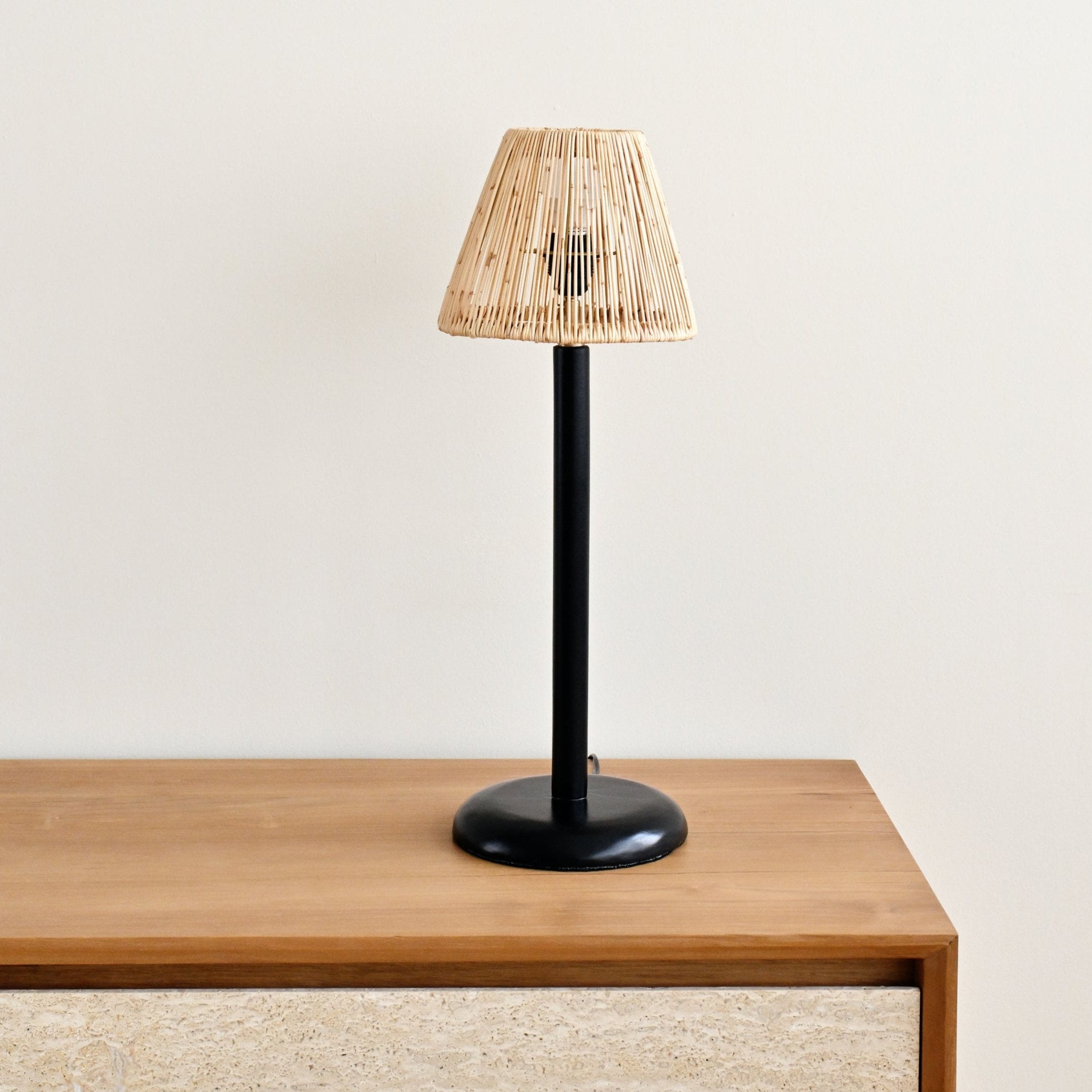 Mini Mercury Table Lamp - Black – Island Living