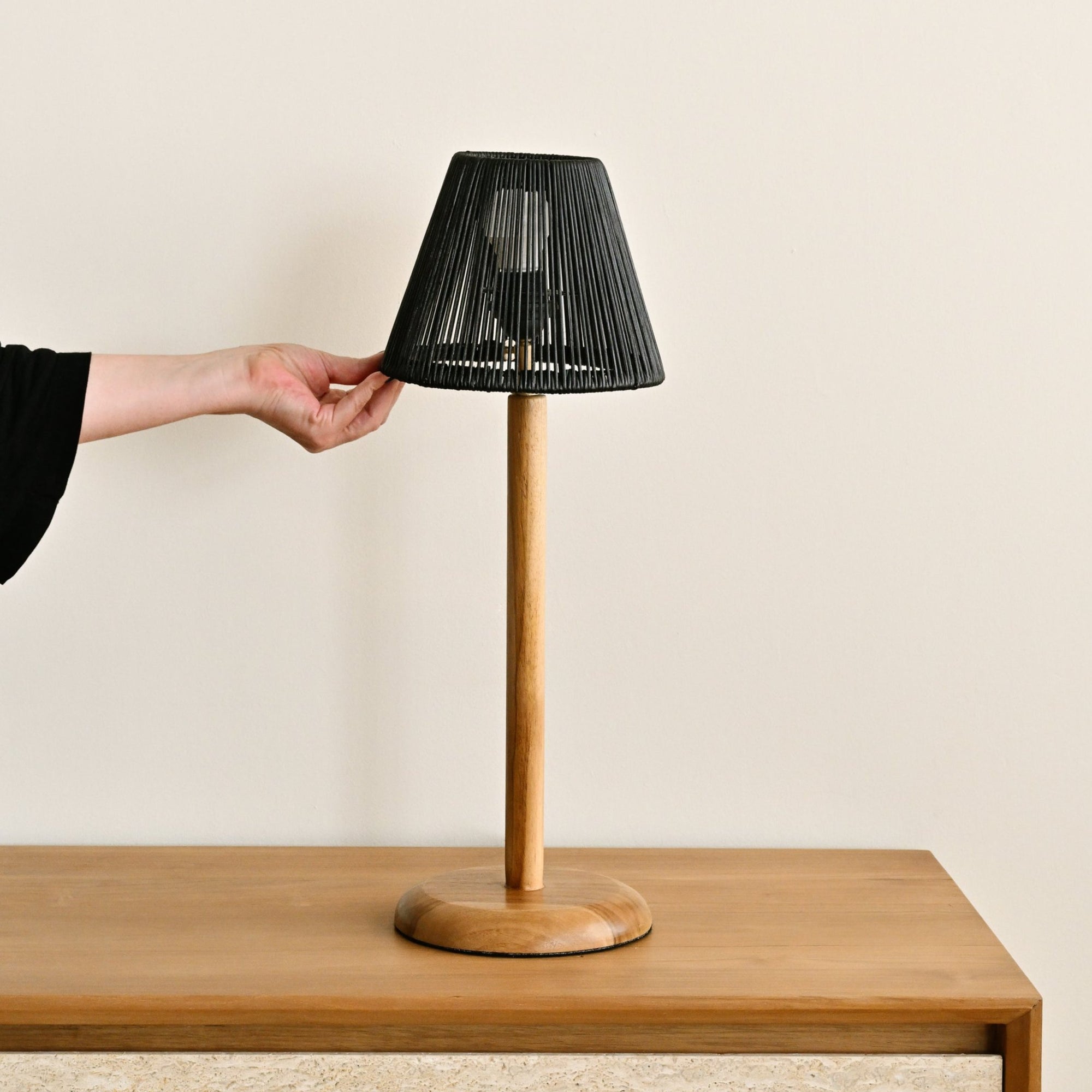 Mini Mercury Table Lamp - Natural – Island Living