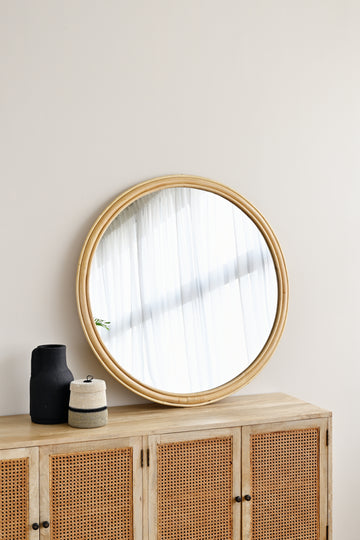 Handcrafted Rattan Mirrors | Perfect for Modern & Tropical Interiors ...