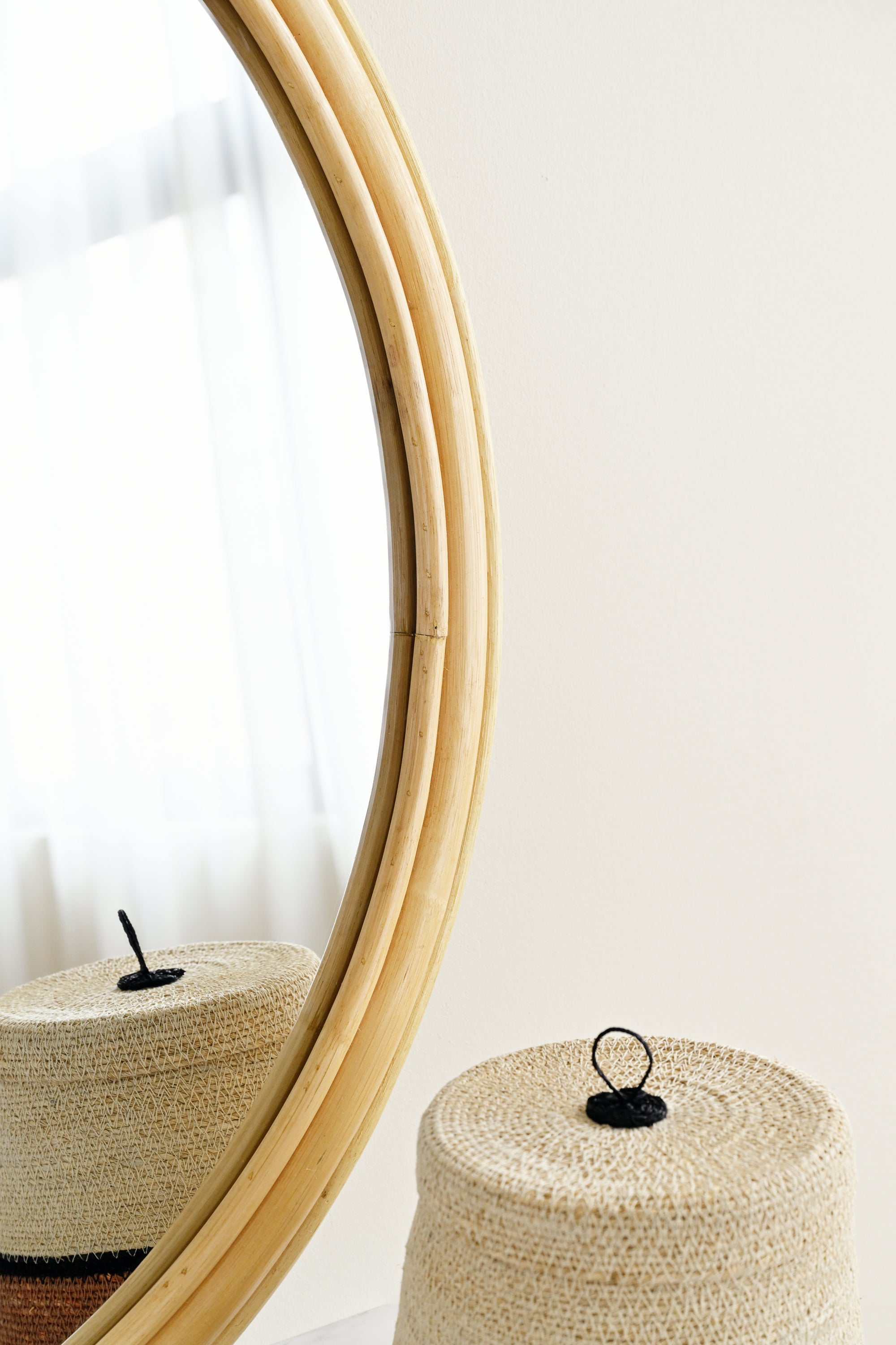 Handcrafted Rattan Mirrors | Perfect for Modern & Tropical Interiors ...
