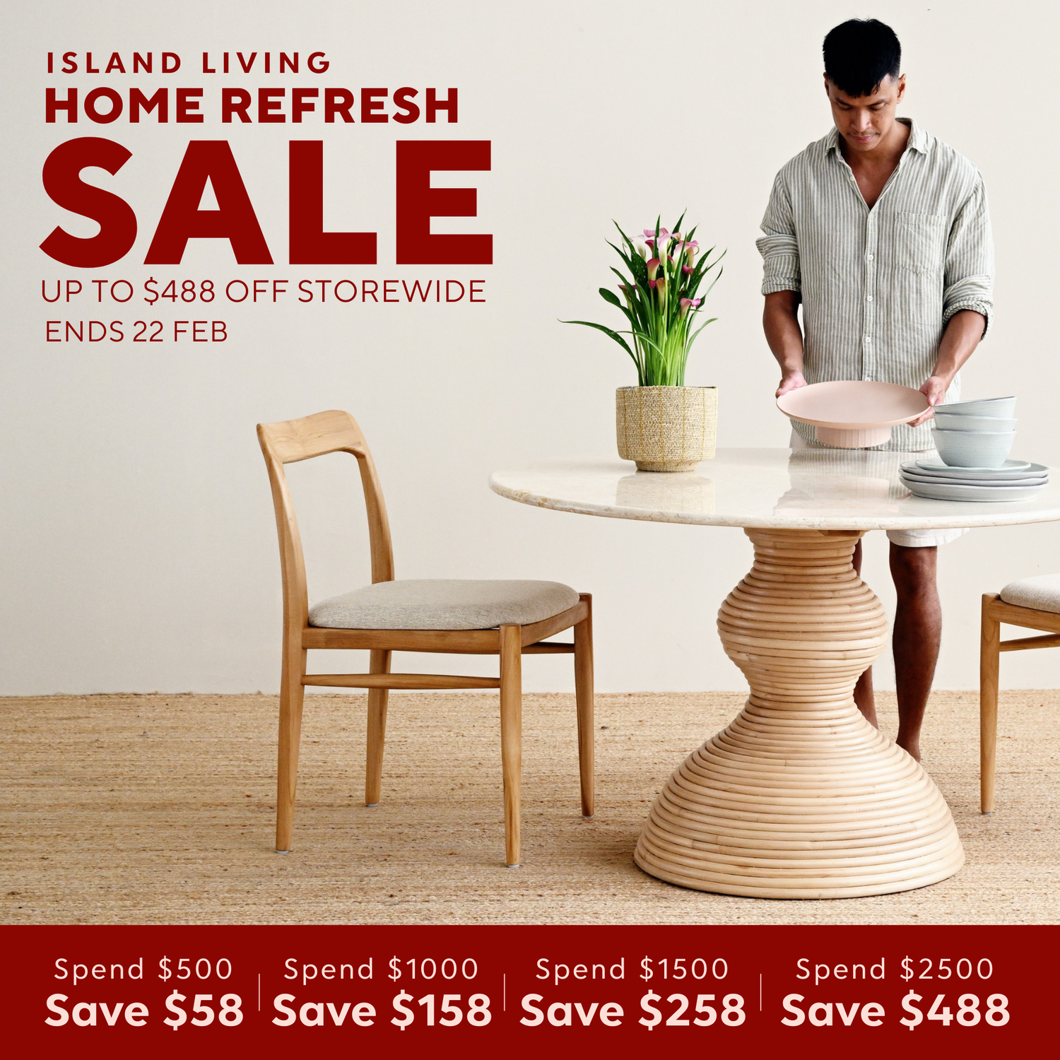 Home Refresh Sale – Island Living
