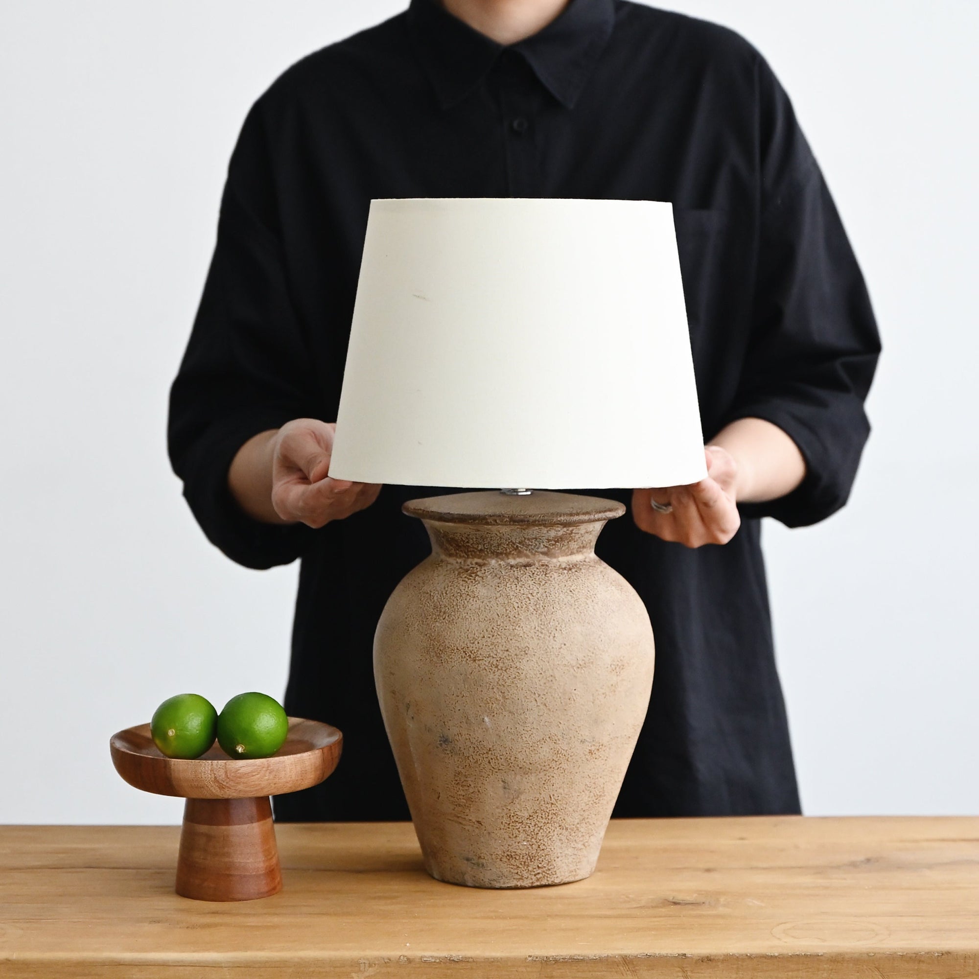 Antique Brown Nusa Lamp | Singapore – Island Living