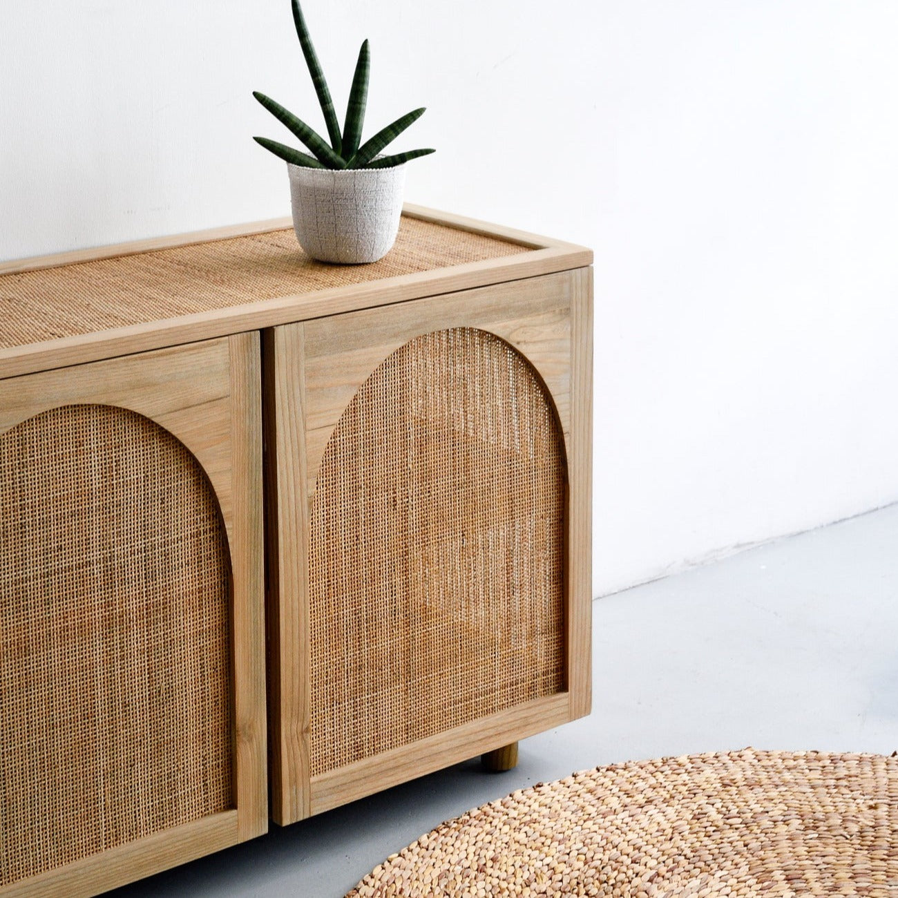 3 Door Arch Cabinet – Island Living
