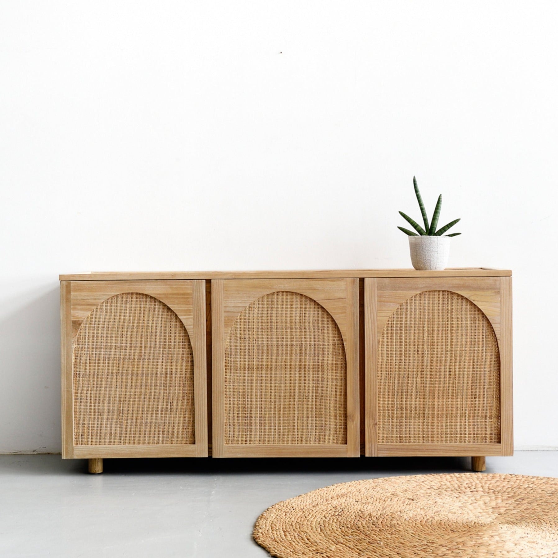 3 Door Arch Cabinet – Island Living