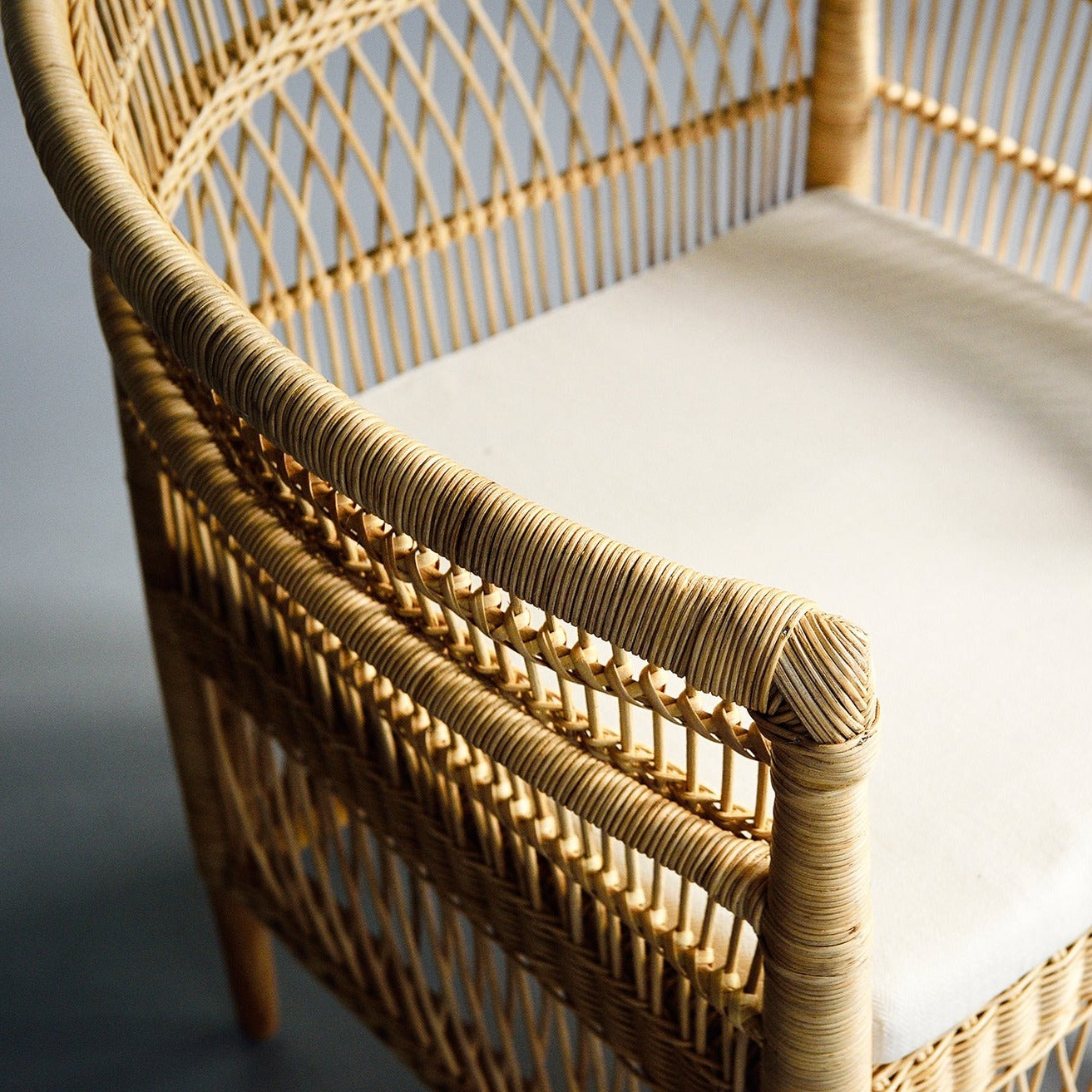 Malawi Arm Chair - Natural – Island Living