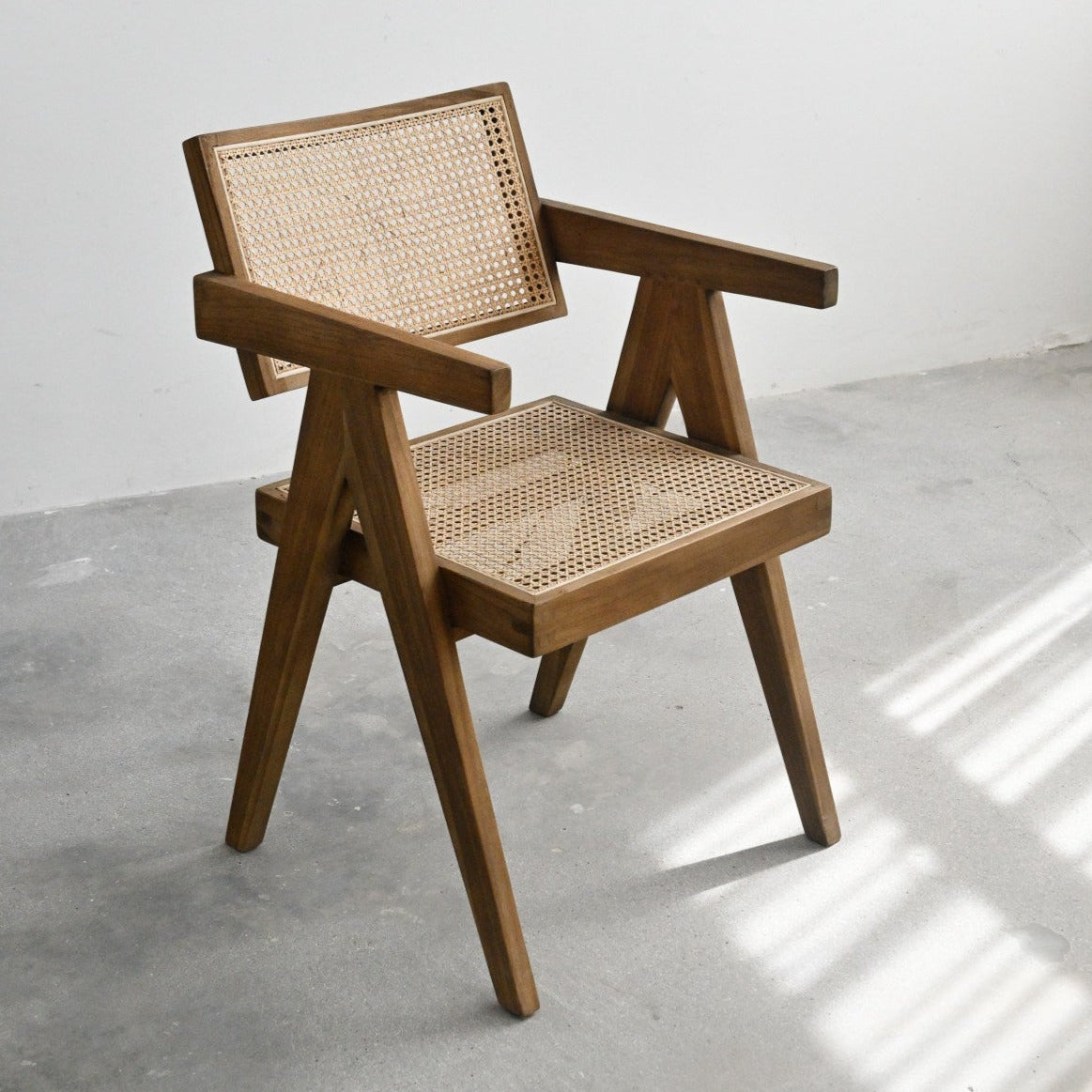 Teak & Rattan Contemporary Furniture - Molly Teak Dining Chair – Island ...