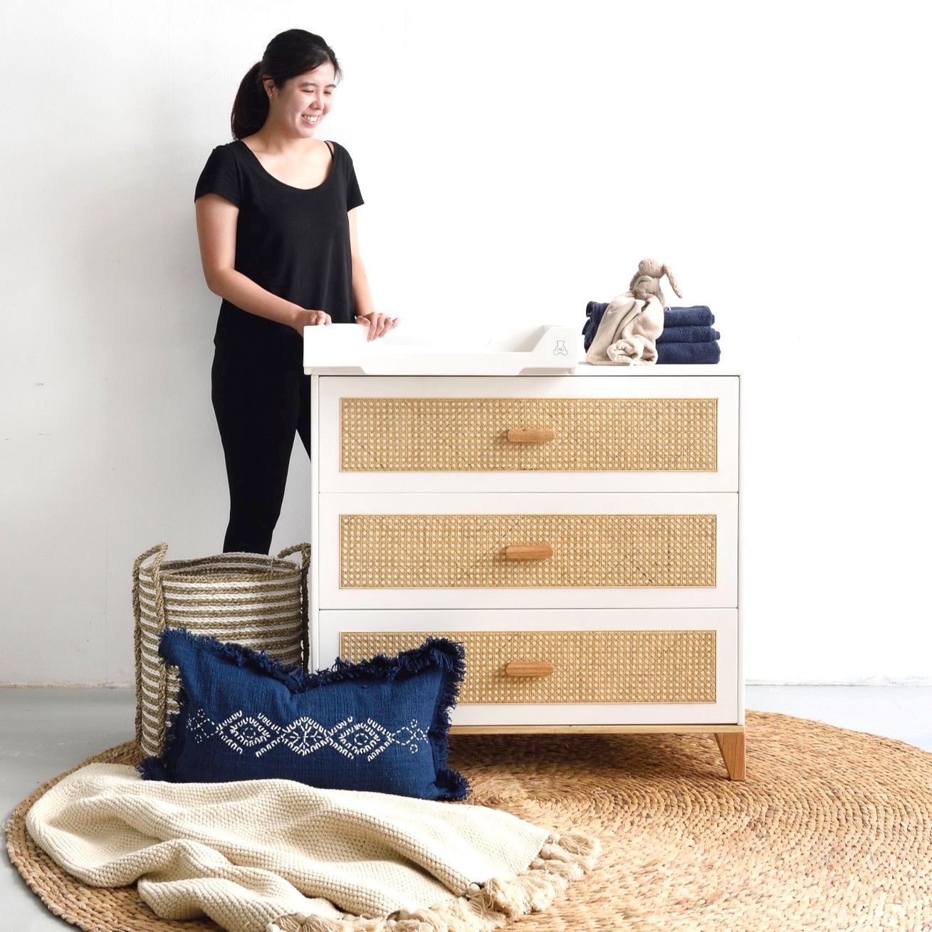 Nami Chest of Drawers and Changing Table, Singapore – Island Living