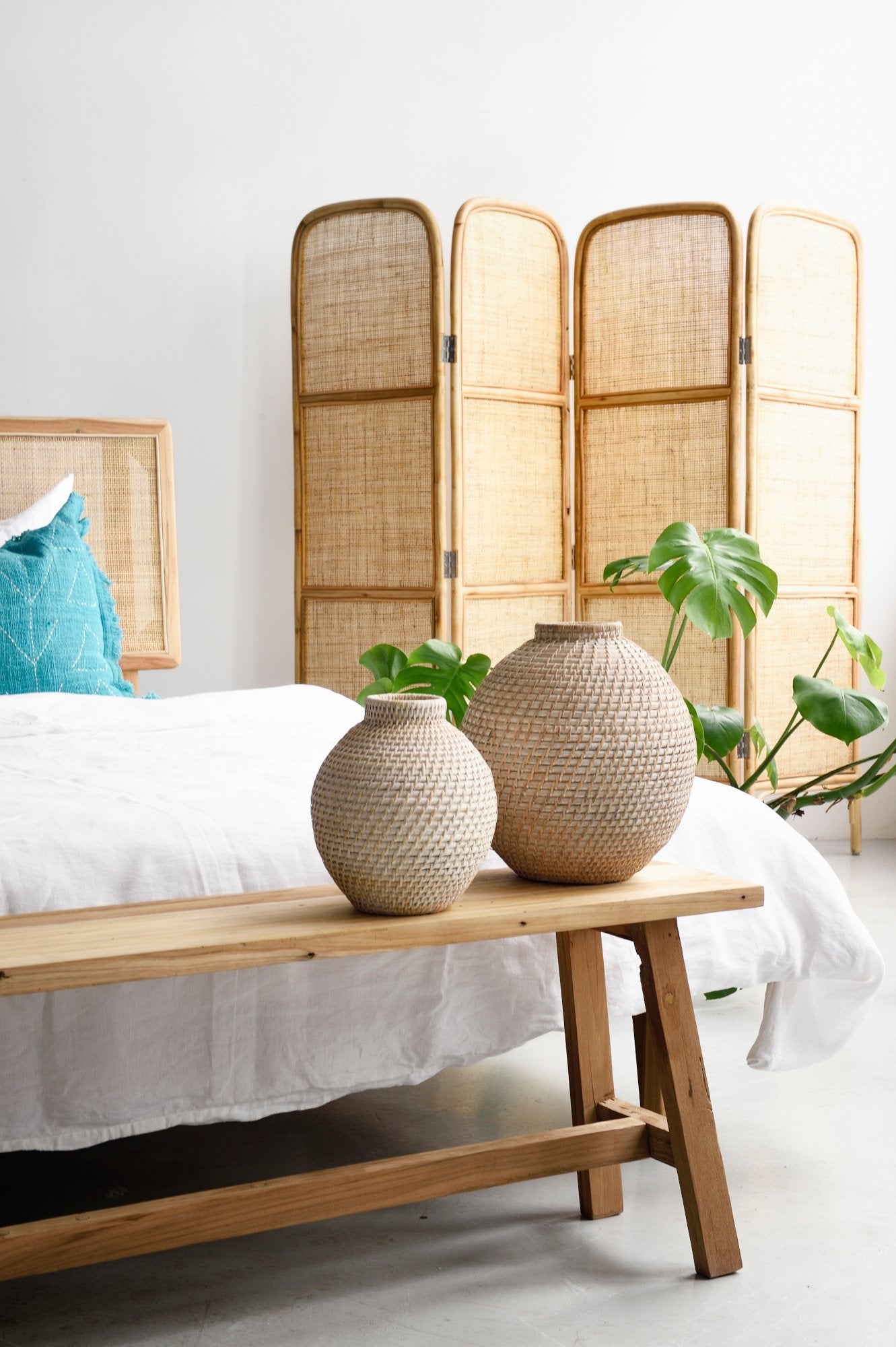 Reclaimed Teak Bench - Natural – Island Living