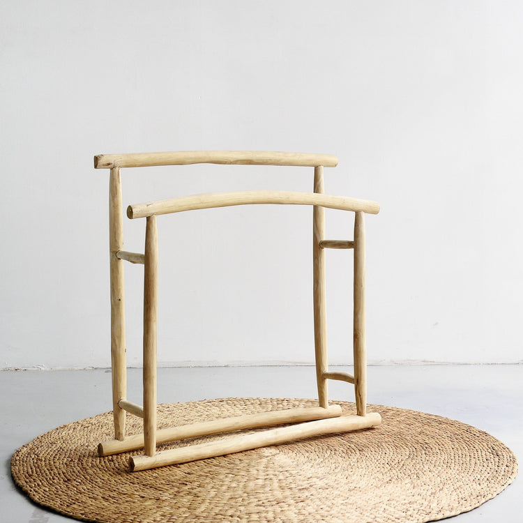 Teak Towel Rack – Island Living